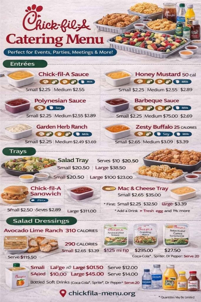 Chick-Fil-A Menu (2026) Nutrition, Calories, Pics, & Prices